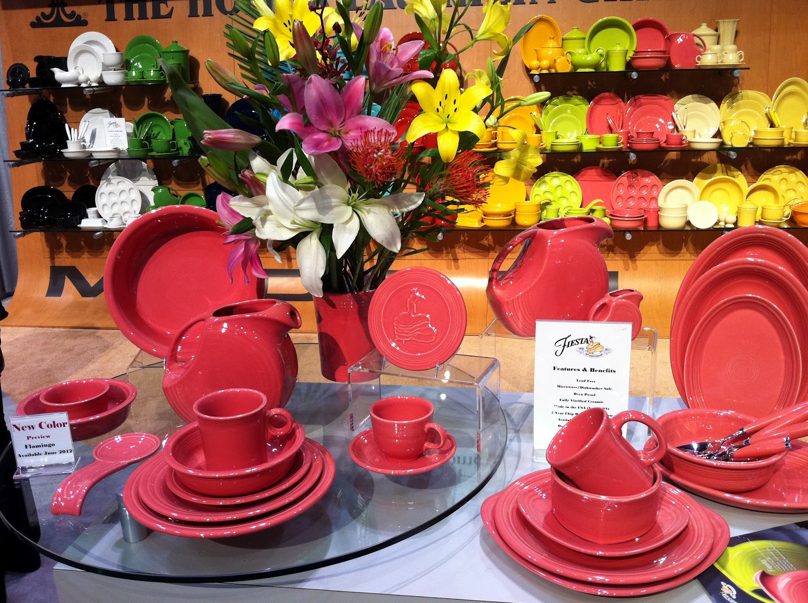 Tempest in a Pot of Tea: I am in Love with the Fiestaware Flamingo Color